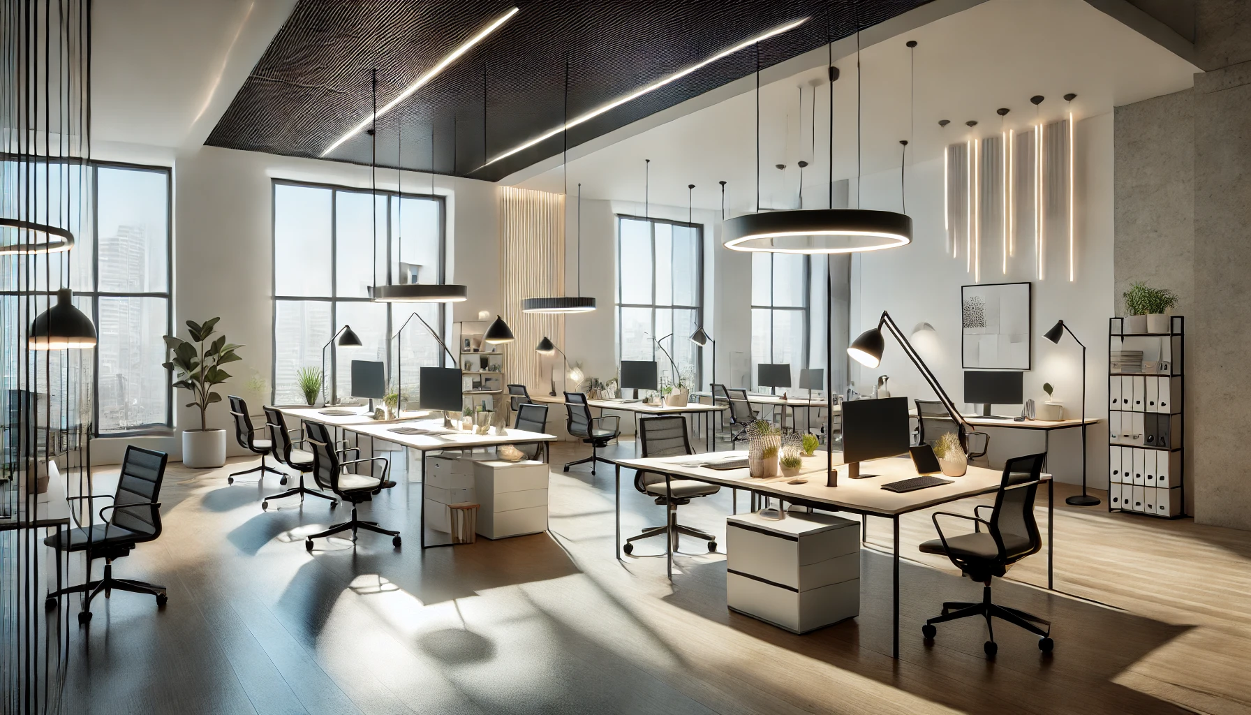 Office Lighting Design Tips: Enhancing Productivity and Aesthetics - Mura